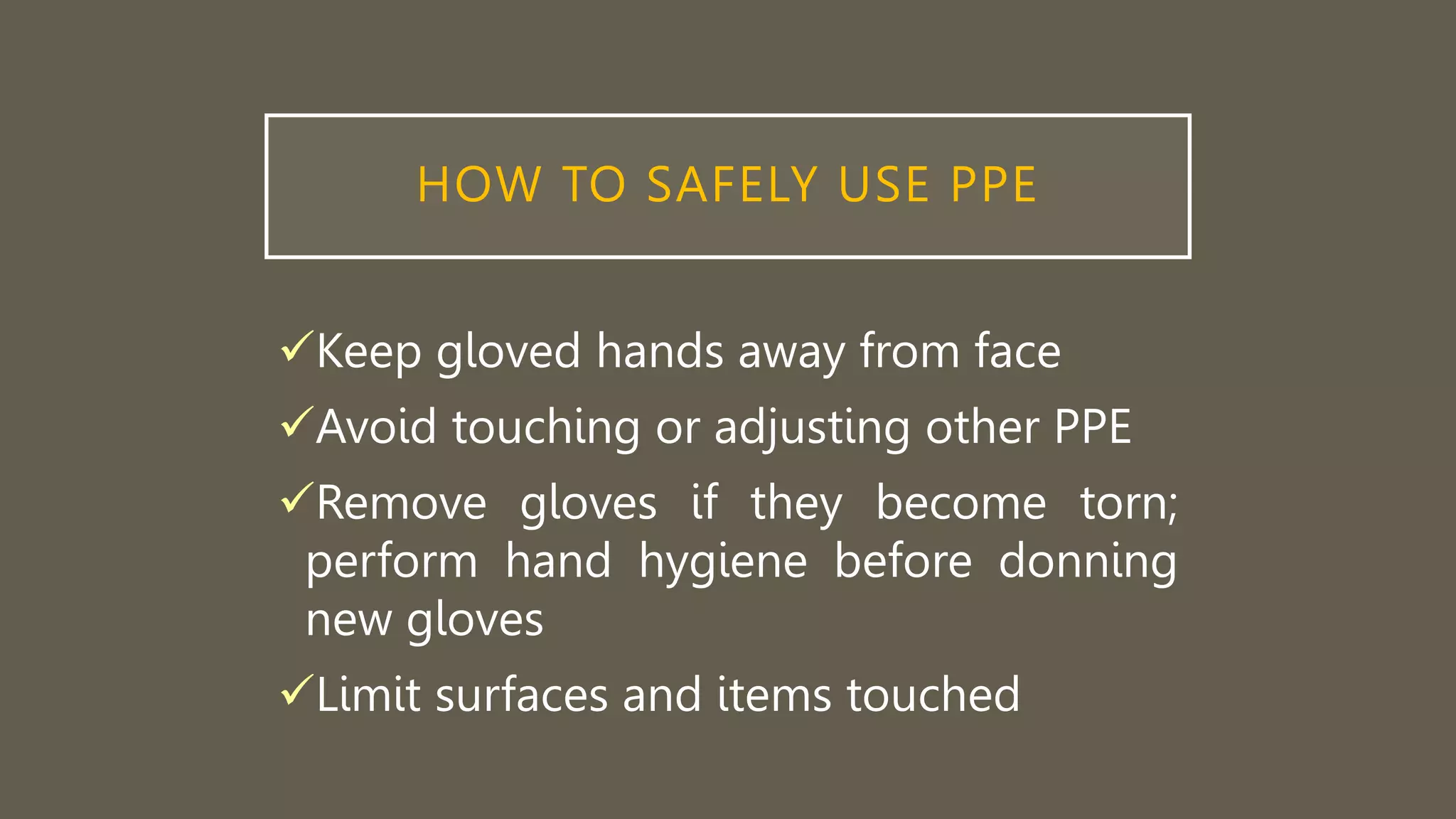 (CDC) PROPER DONNING AND DOFFING OF.pptx