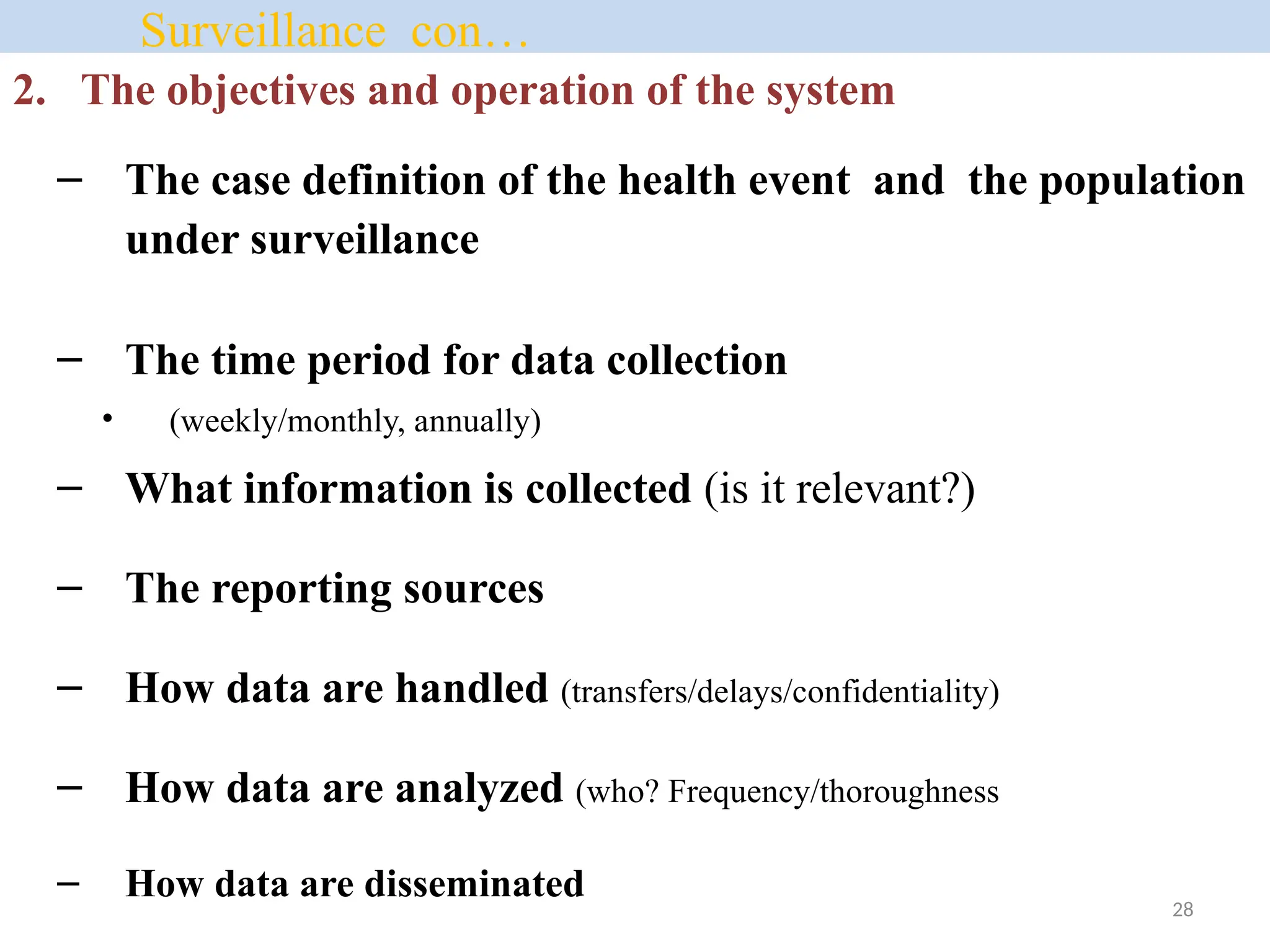 cdc Unit 4 Disease Surveillance.pptx For | PPTX