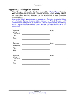 Cdc up training_plan_template | DOCX