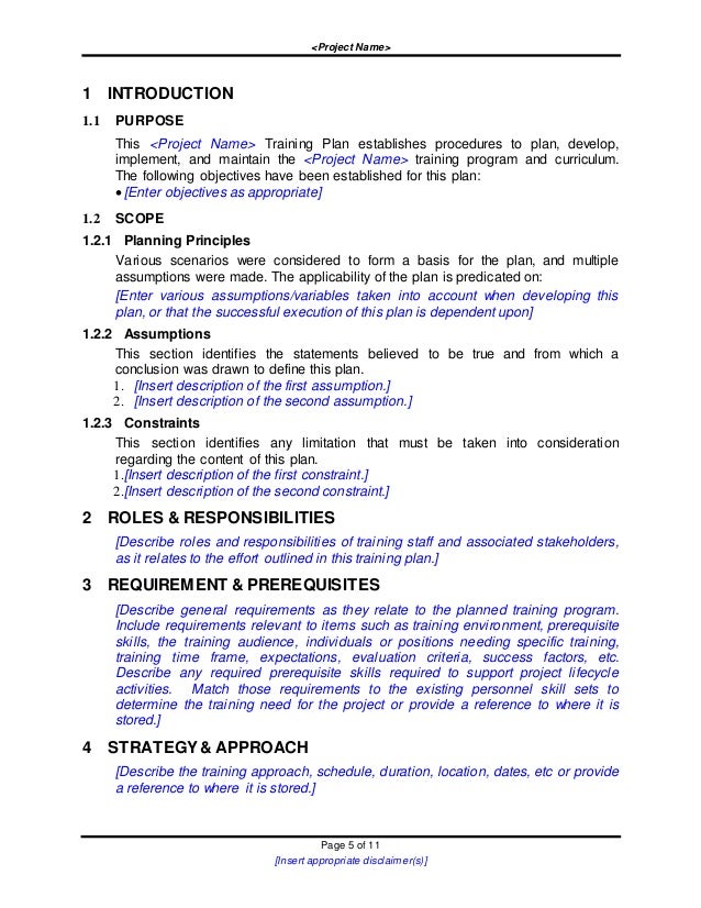 Cdc up training_plan_template