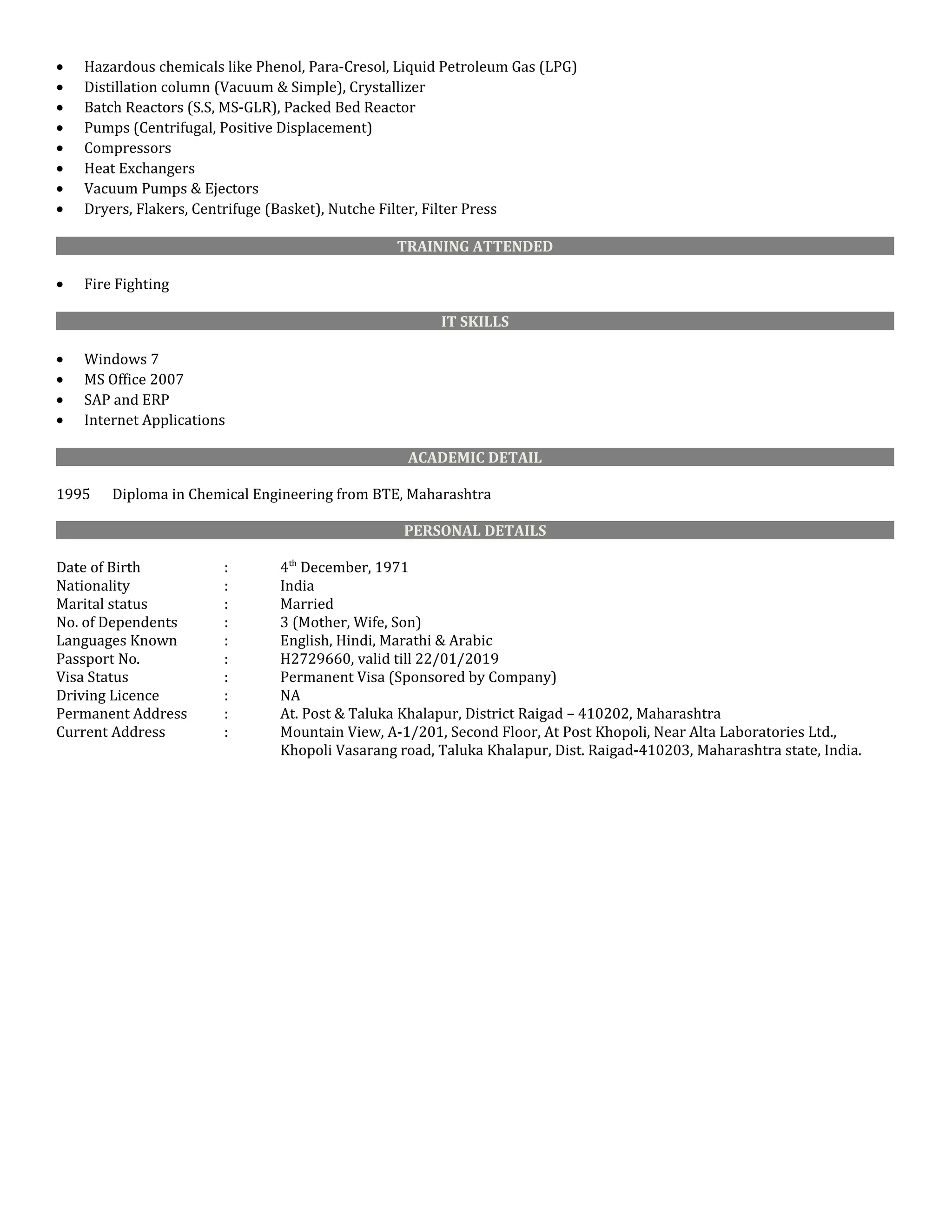 main resume milind naukri | PDF