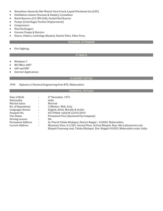 main resume milind naukri | PDF