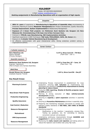 Resume | DOC