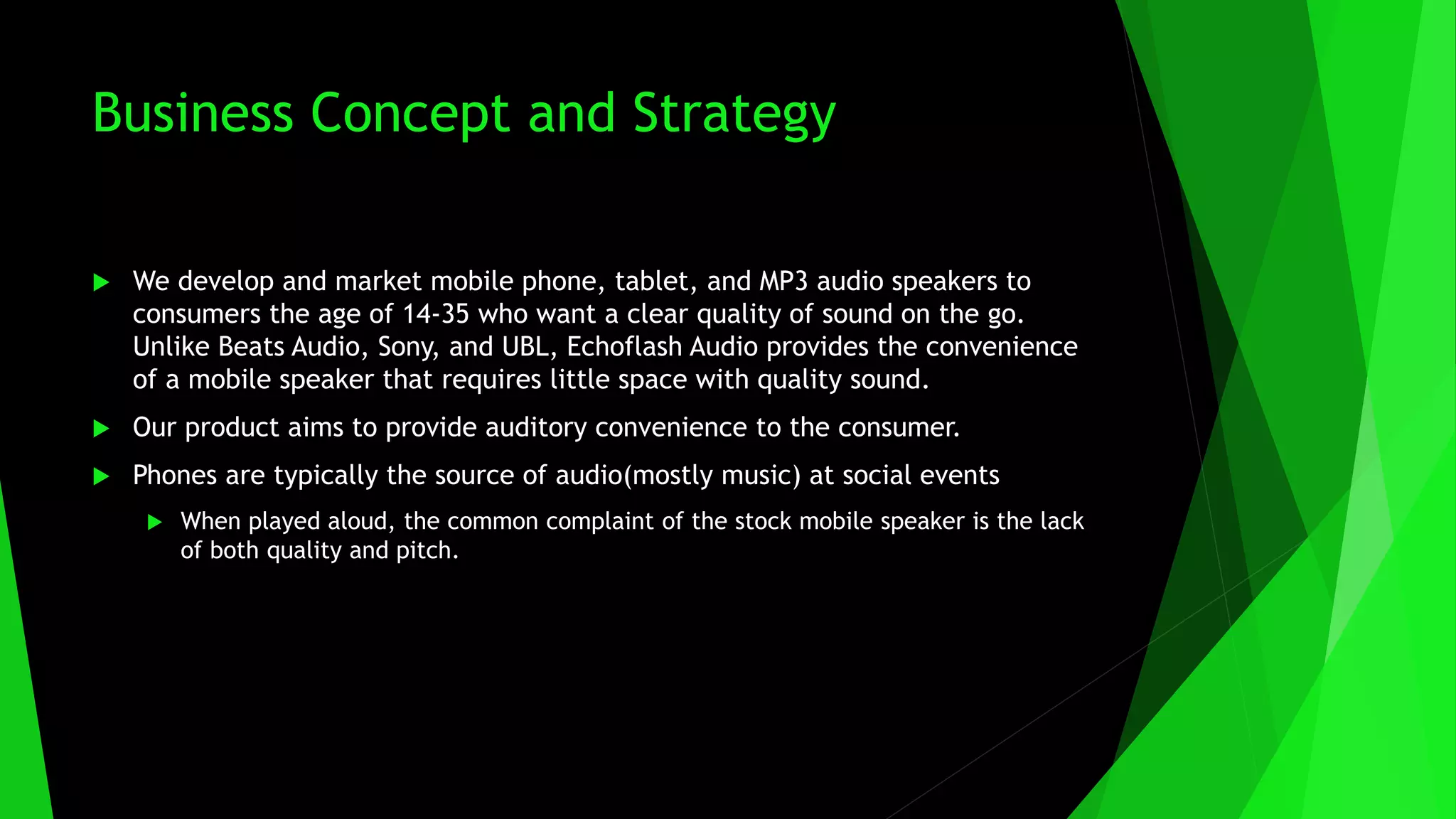 Echoflash Audio II | PPT