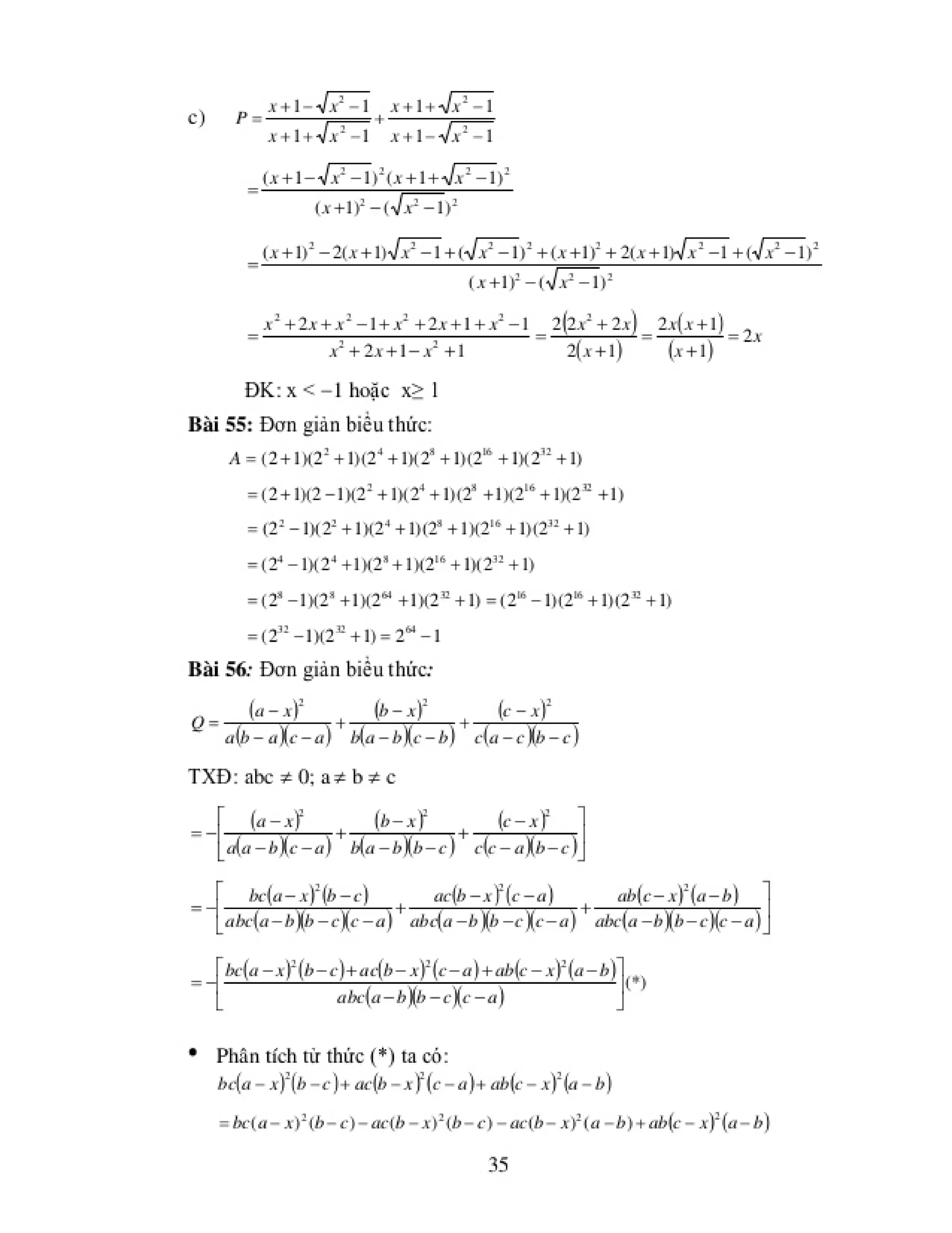 Cd dang thuc va bat dang thuc boi duong hsg lop 9 | PDF