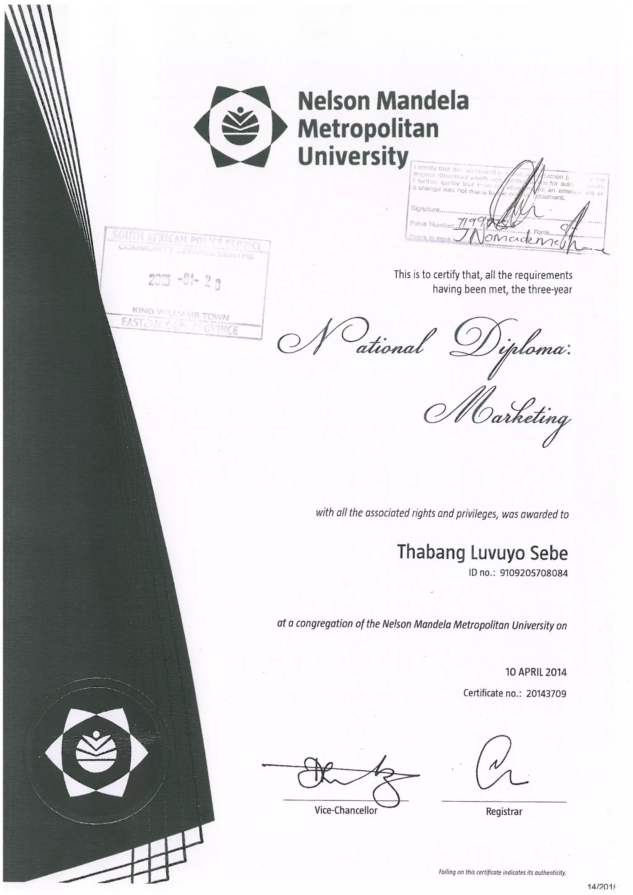 My Diploma | PDF