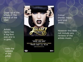 Cd digipack and magazine ad | PPT | Free Download