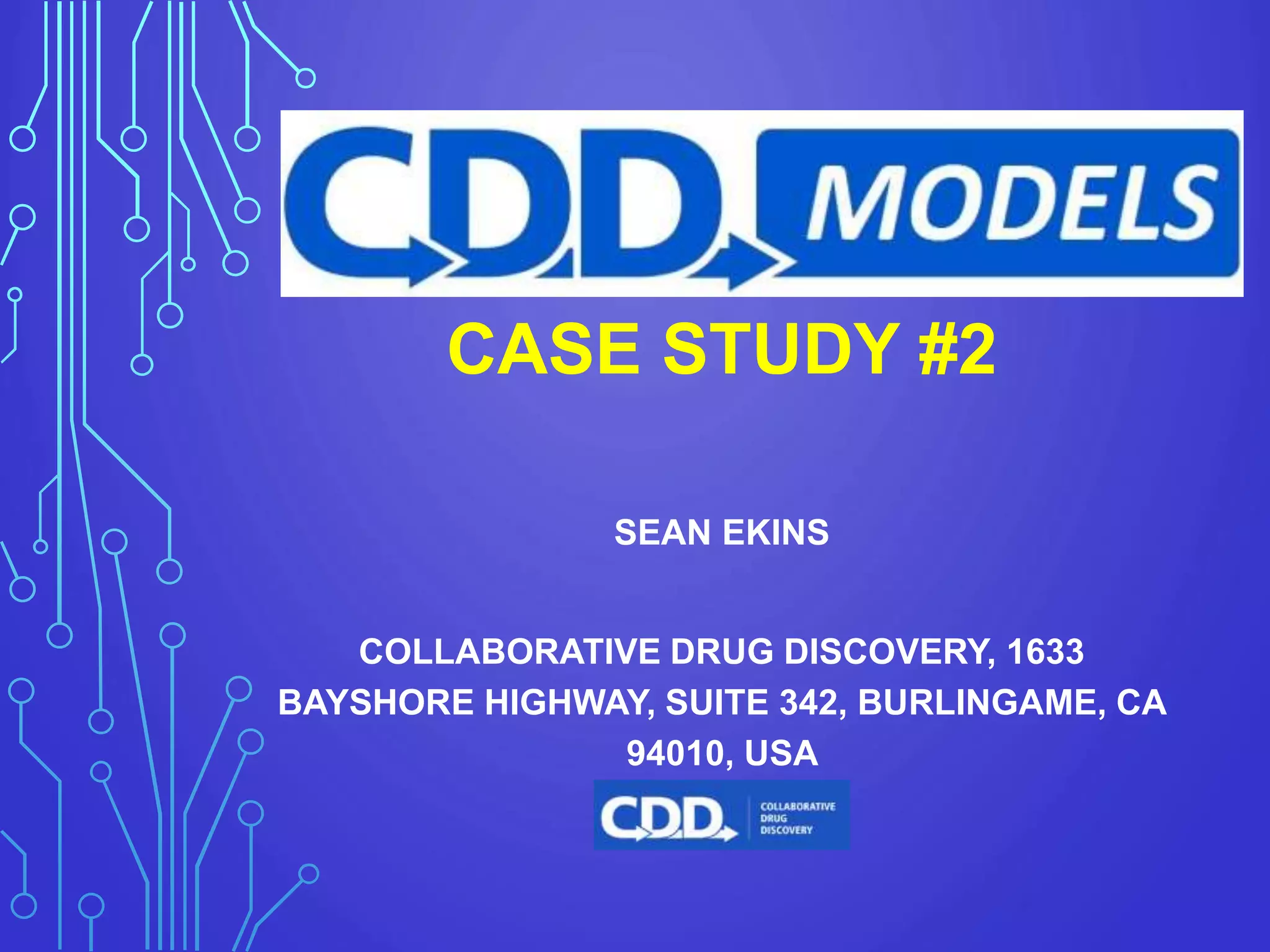 CDD models case study #2 | PPTX
