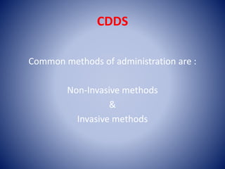 NOVEL DRUG DELIVERY SYSTEMS (NDDS) | PPTX