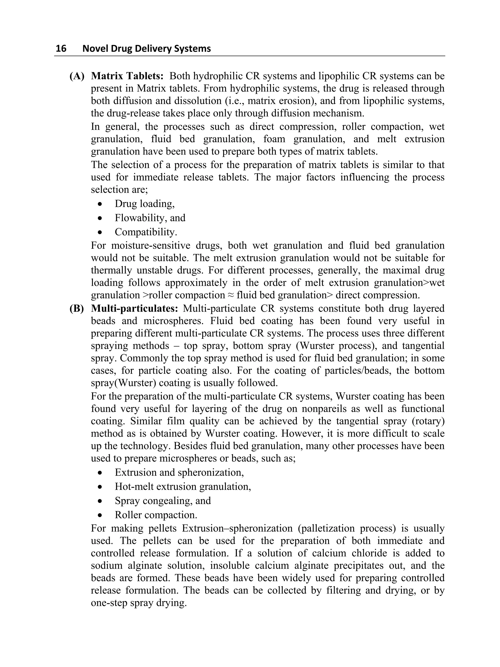 Controlled drug delivery systems for Pharmacy Students | PDF