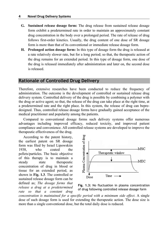 Controlled drug delivery systems for Pharmacy Students | PDF