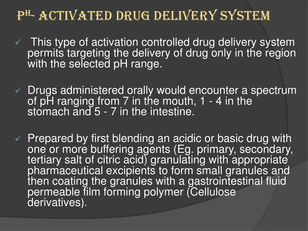 Controlled drug delivery system