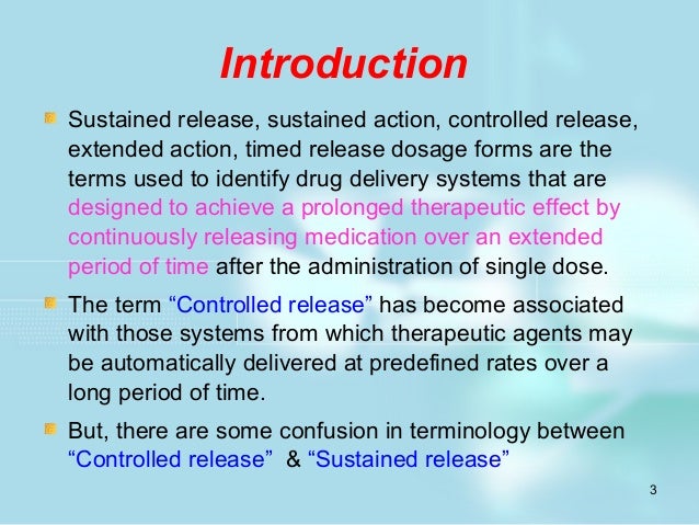 control drug delivery system