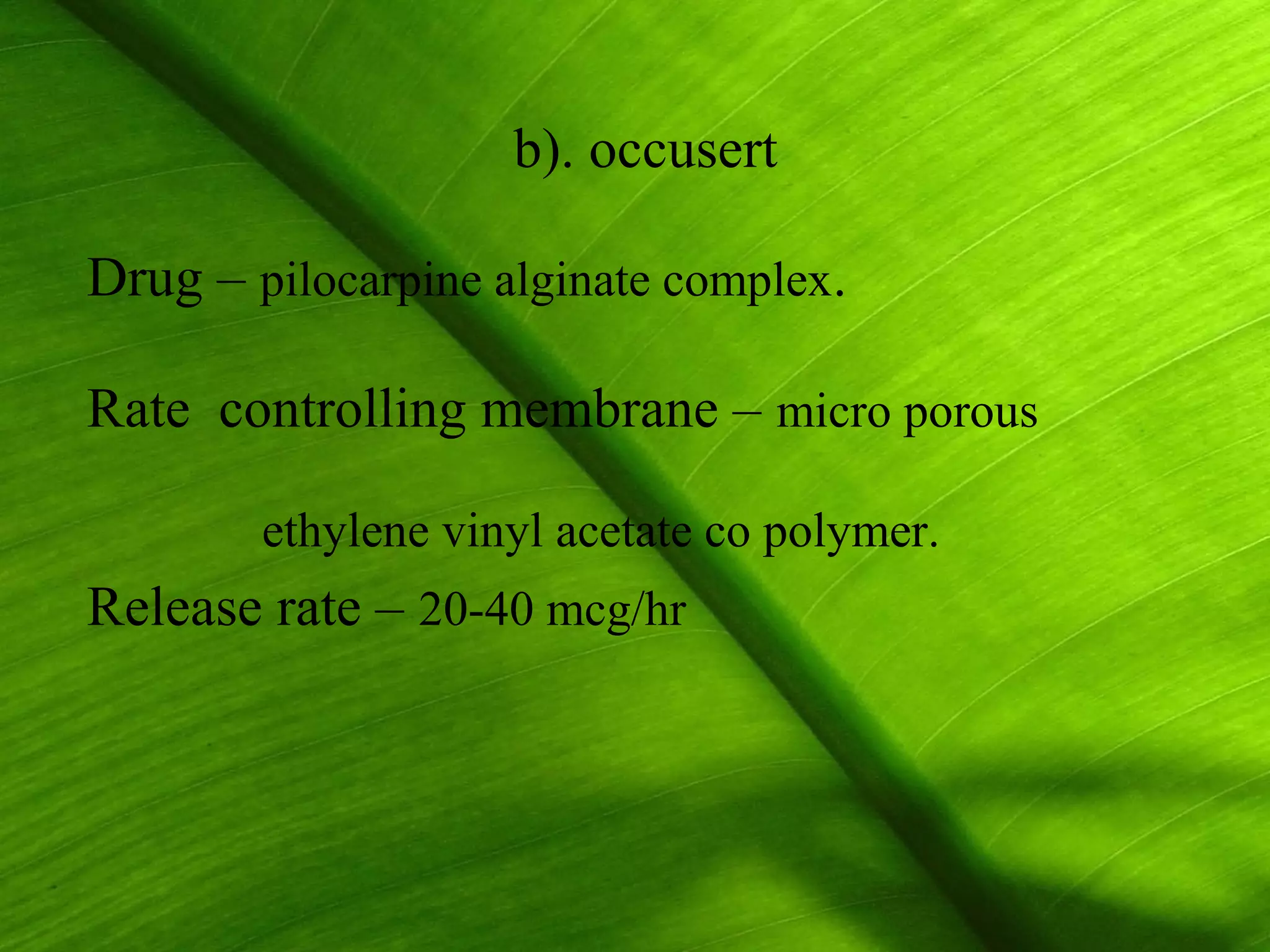 CONTROLLED DRUG DELIVERY SYSTEMS | PPT