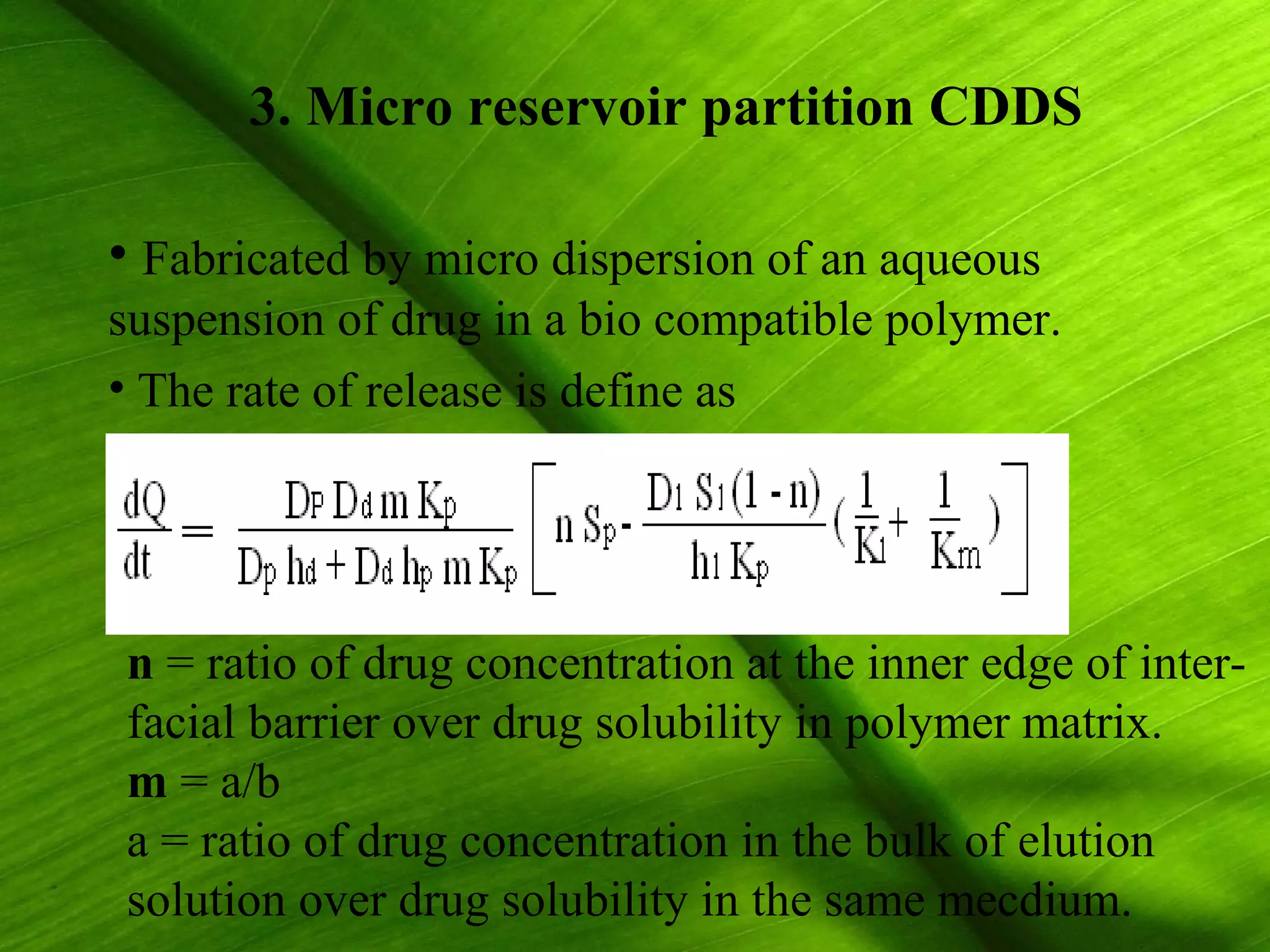 CONTROLLED DRUG DELIVERY SYSTEMS | PPT