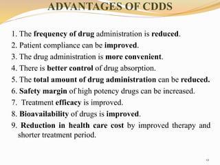 Controlled drug delivery Systems | PPTX