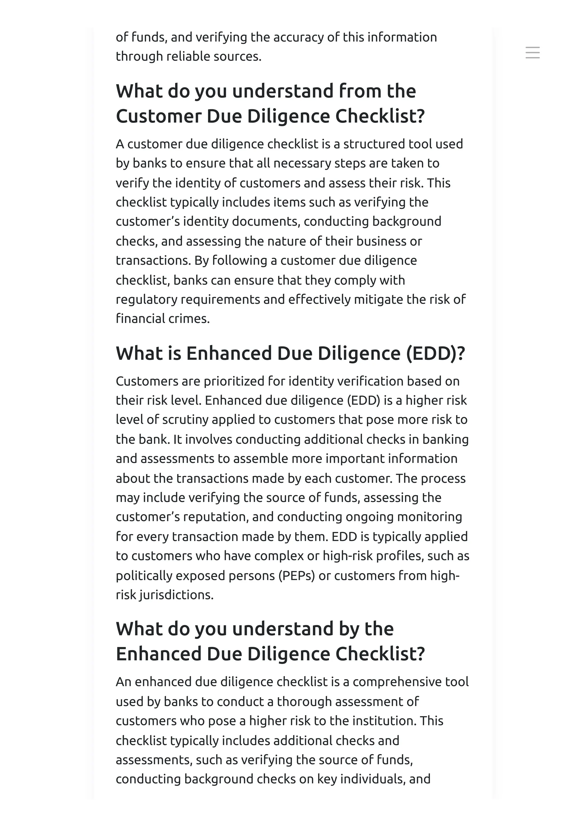 CDD Vs EDD: How Crucial is Customer Due Diligence for Banks in the UK ...