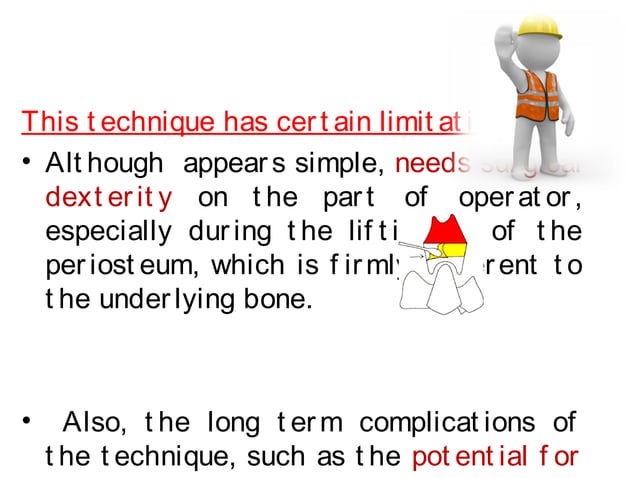case report of Periosteal pedicle graft-novel technique | PPT