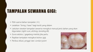 CDE- Arahan Kerja 4,9& 10 atraumatic restorative treatment.ppt