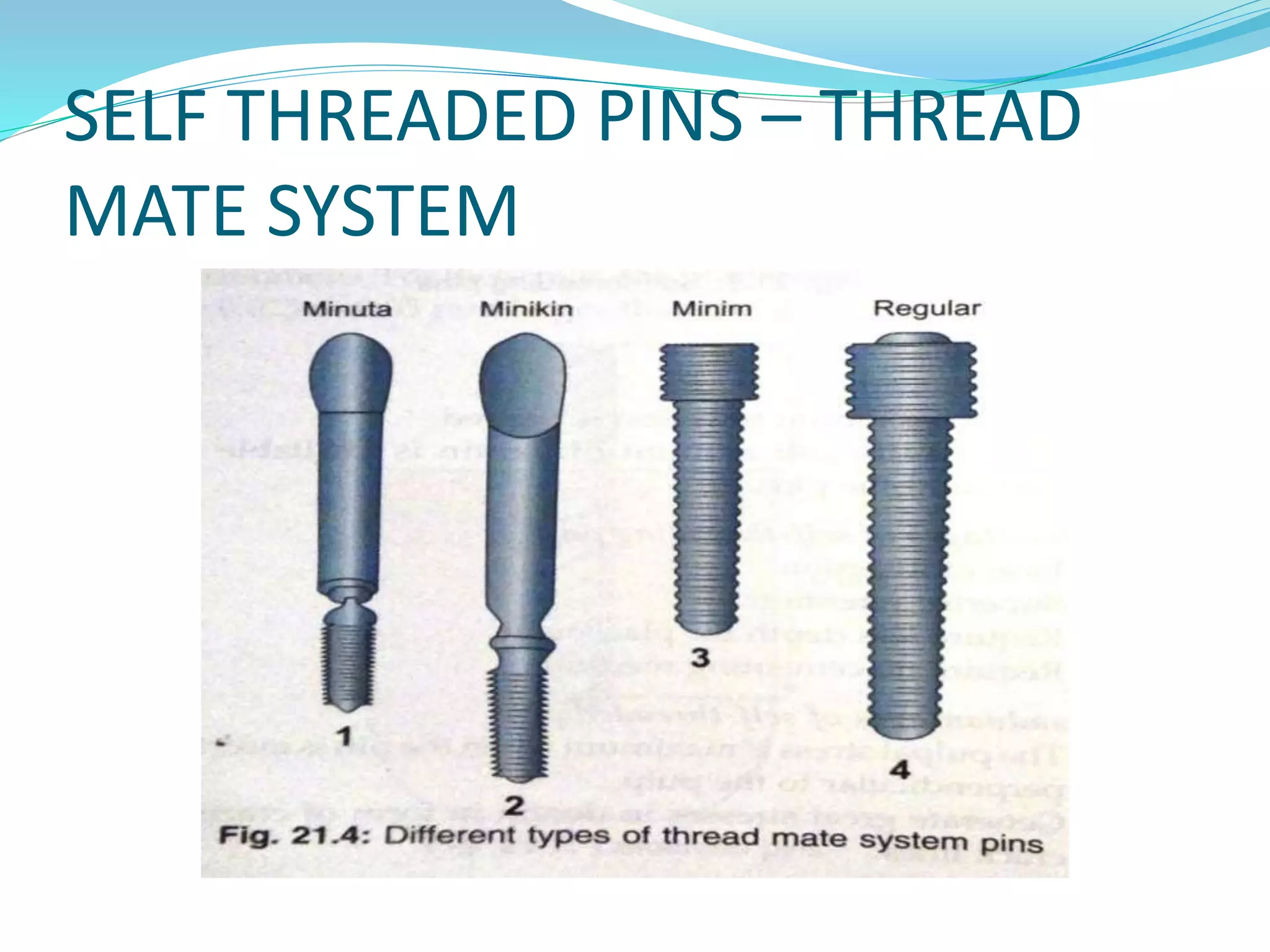 Pin Retained Restoration | PPTX