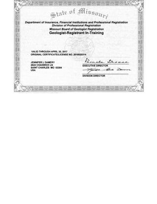 DameryJennifer-licenses | PDF