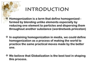 Hegemonizaiton Slides Finalized - Group A | PPT