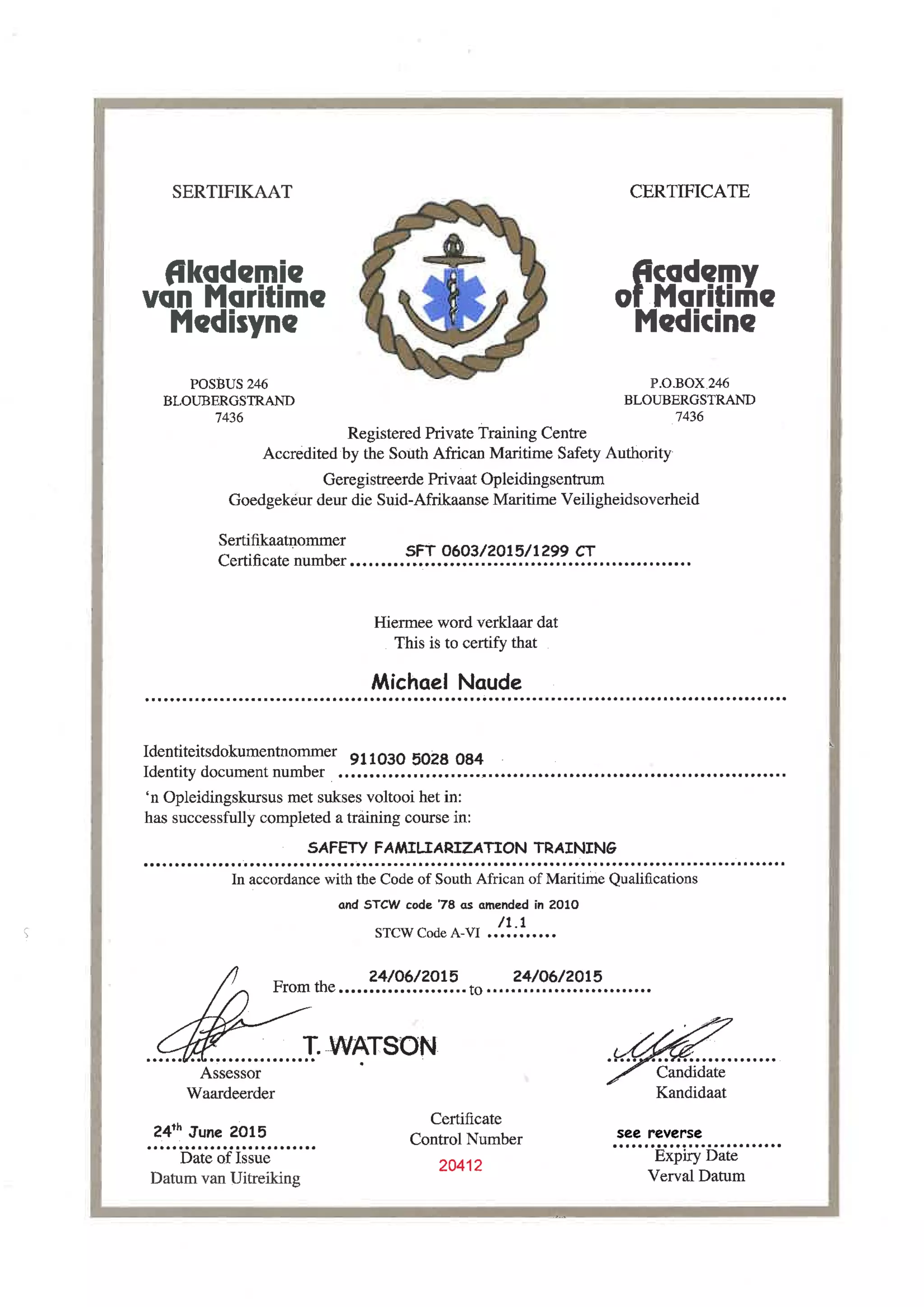 SAFETY FAMILIARIZATION TRAINING | PDF