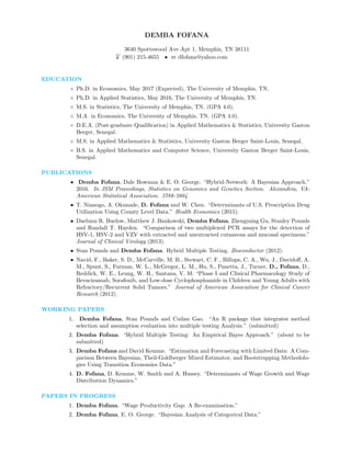 Demba_CV | PDF