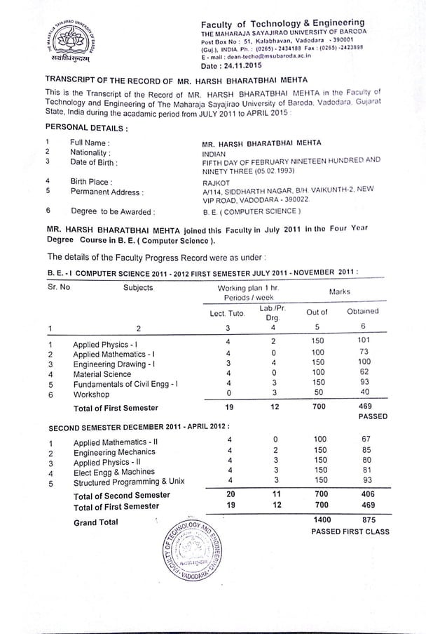 Transcript_HarshMehta | PDF