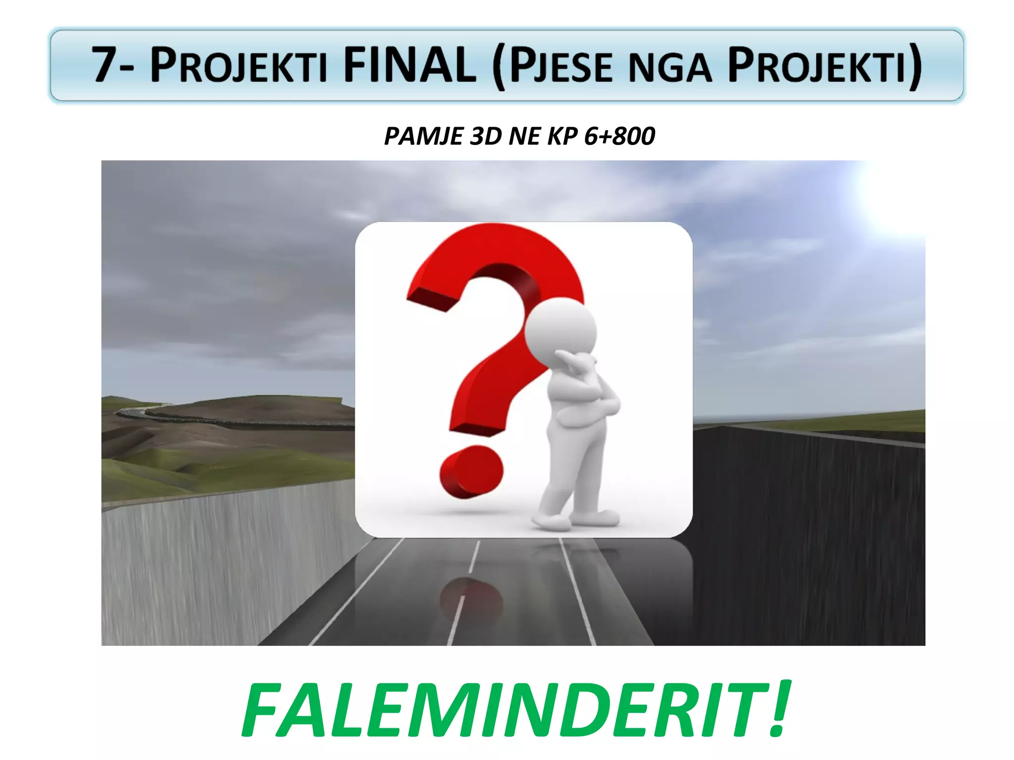 Prezantimi Cerrik-Belsh FINAL - Rev 01 | PPT