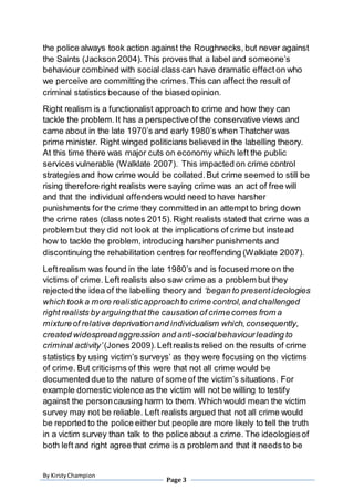 Crime essay LO4 | PDF