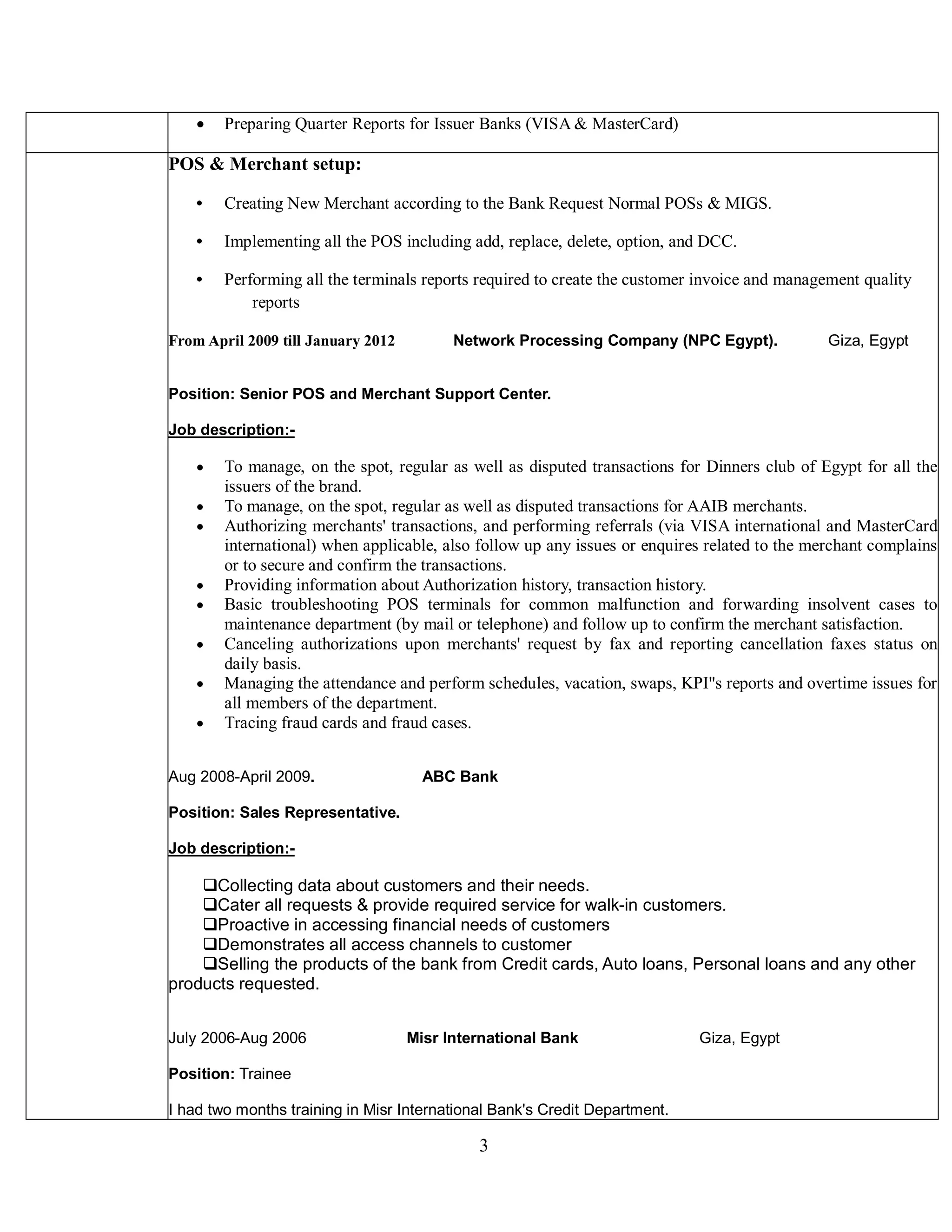 Mohamed Adel Omar C V | PDF