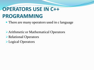 C++ decision making | PPTX