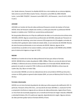 Códecs y formatos | PDF