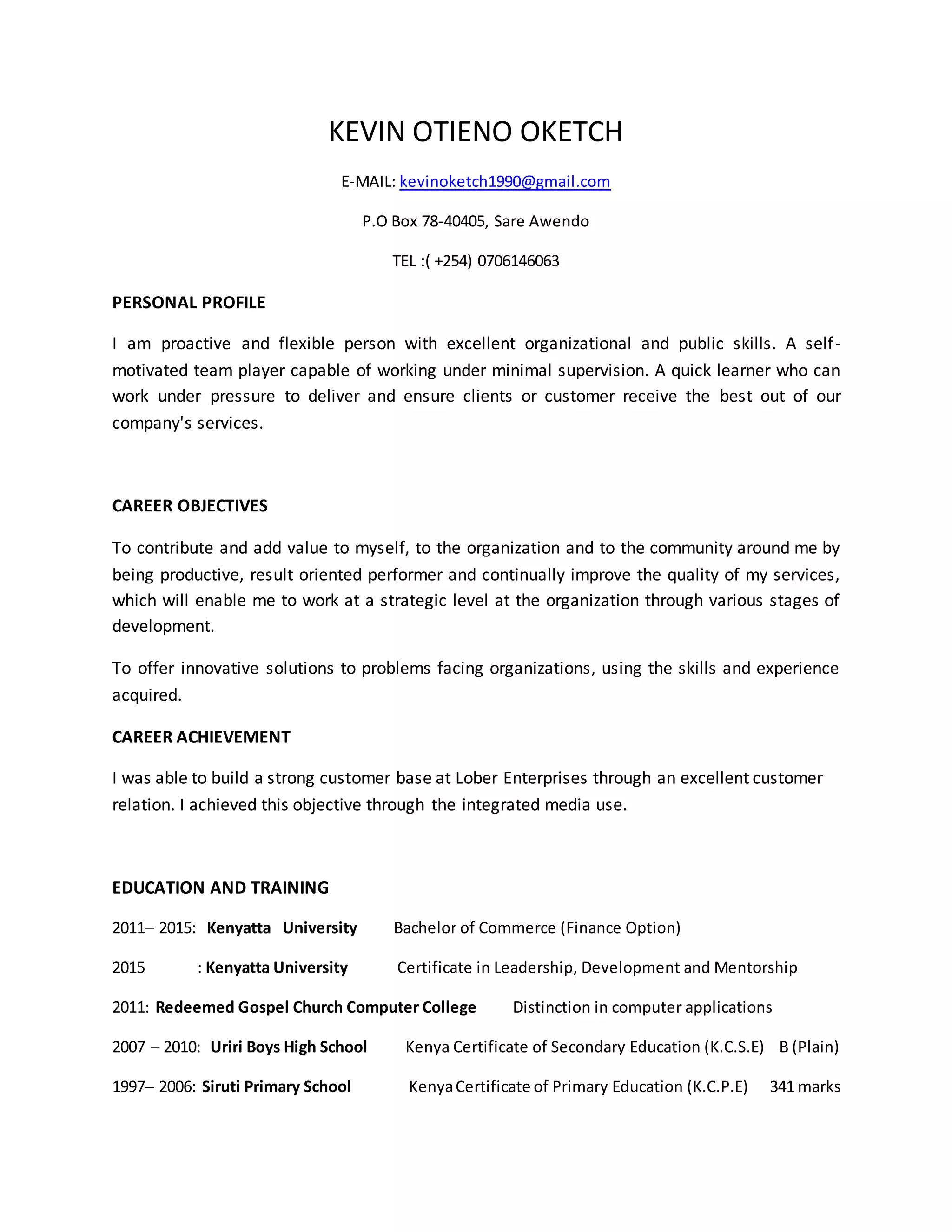 CV UPDATED | DOCX