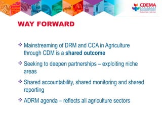 CDEMA regional mechanism for DRM in the Caribbean | PPT