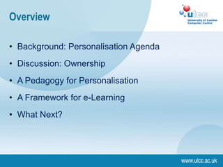 CDE personalised learning | PPT