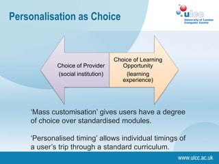CDE personalised learning | PPT
