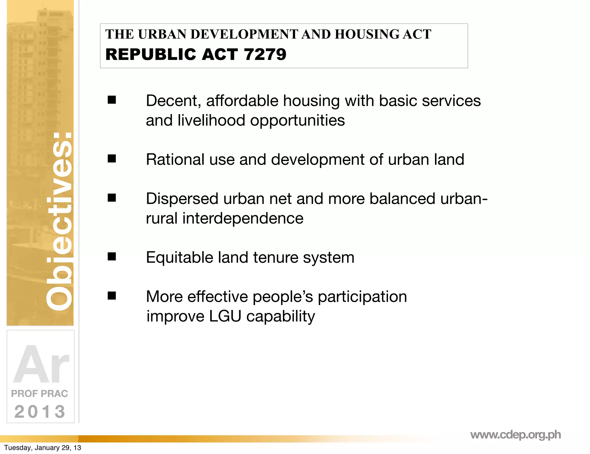 Cdep sample slides | PDF