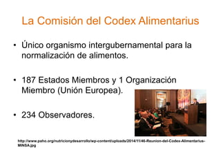 Códex alimentarius | PPSX