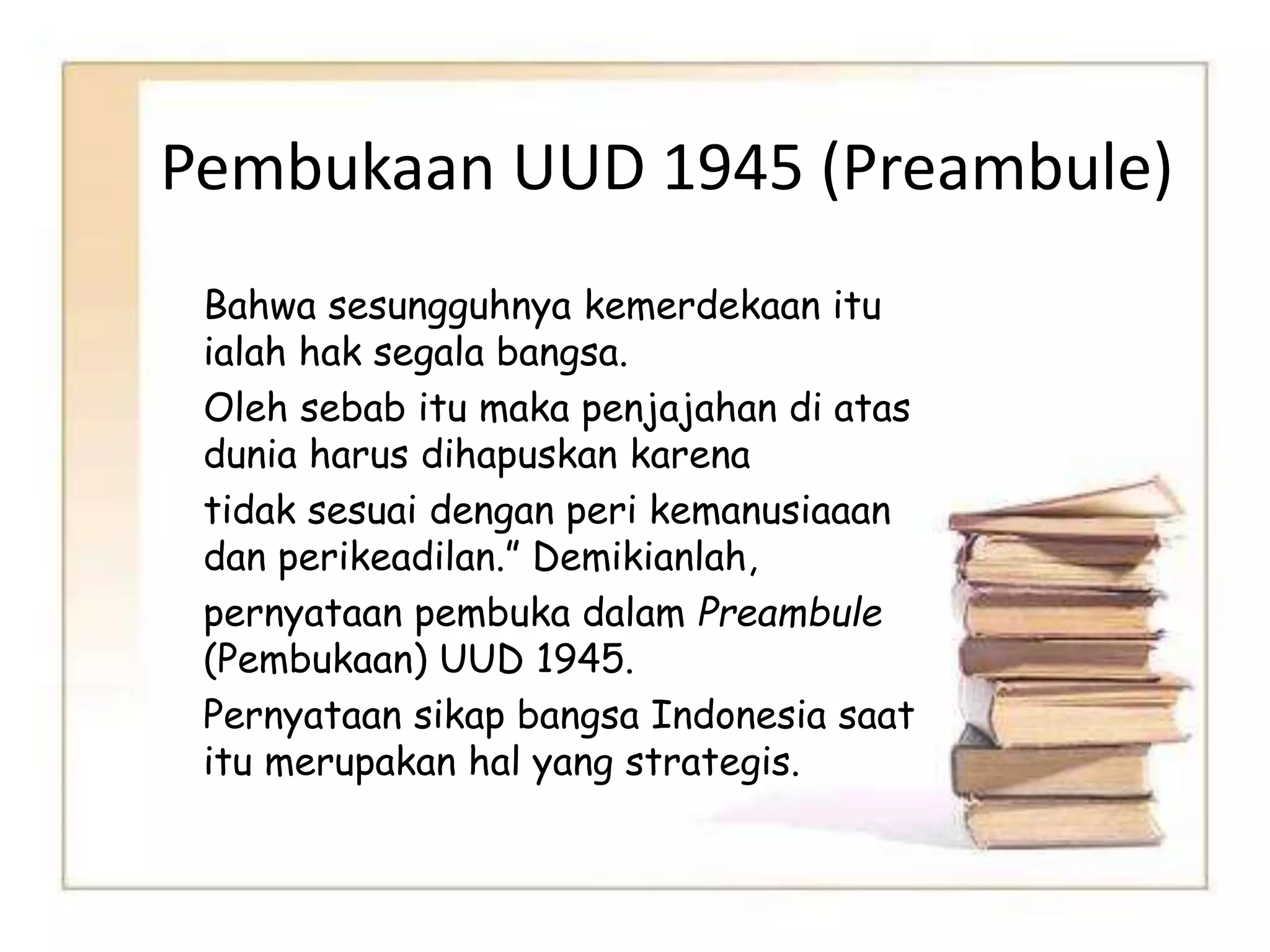 Makna Kedaulatan Rakyat | PPT