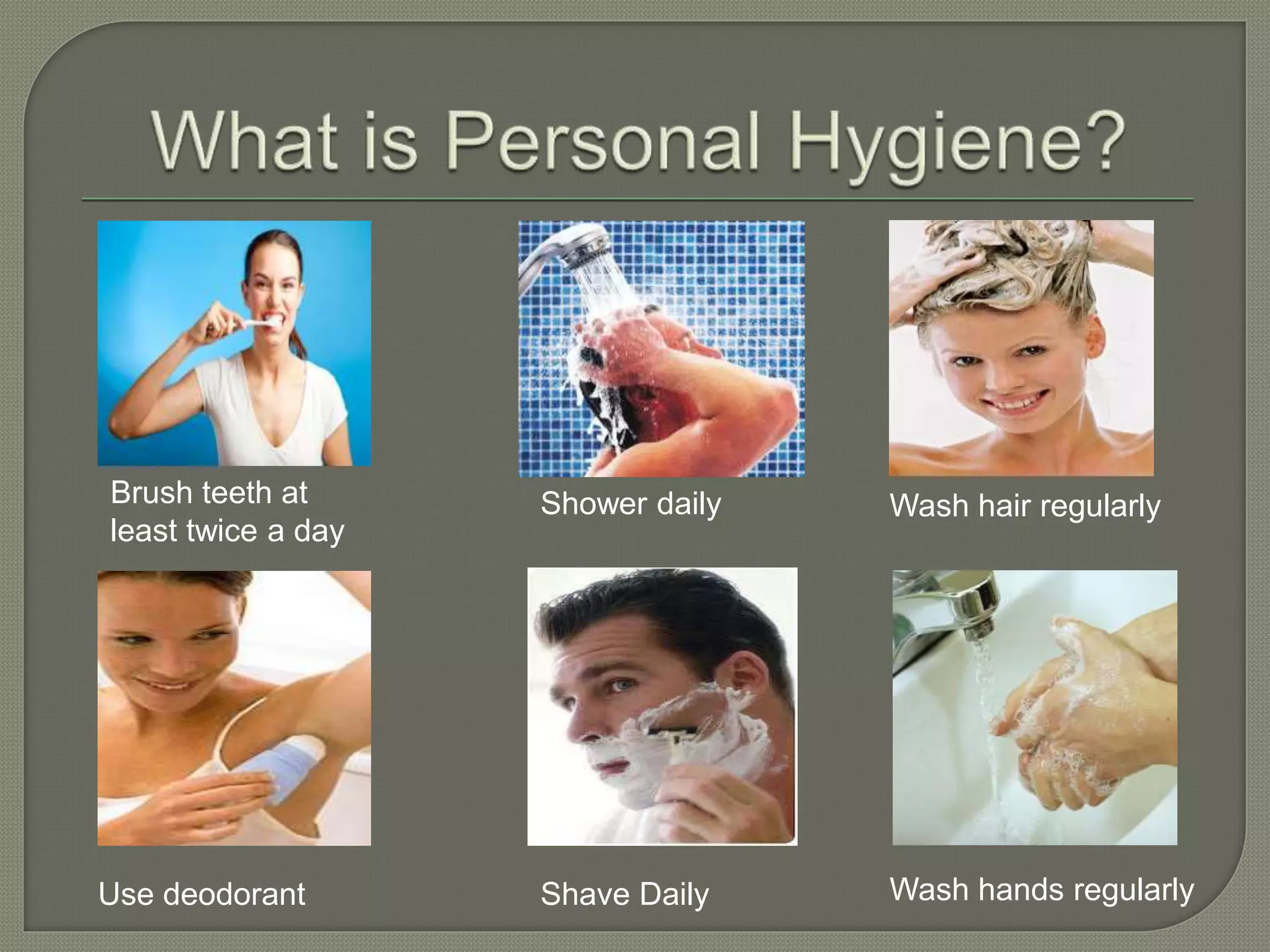 Personal Hygiene and Grooming | PPTX