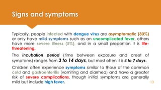 PBH101 Group Presentation on Dengue Fever | PPTX