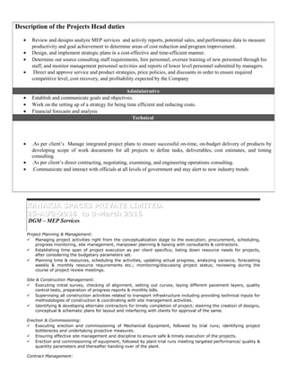 MANISH KUMAR GUPTA CV | DOC | Civil Engineering Industry | Industries