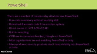 Lateral Movement - Hacker Halted 2016 | PPT