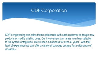 CDF Cheertainer Bag-in-Box Flexible Packaging | PDF | Manufacturing ...