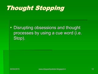 Cognitive therapy | PDF