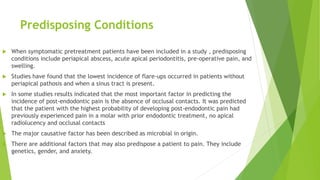case discussion on interappointment flare ups | PPTX