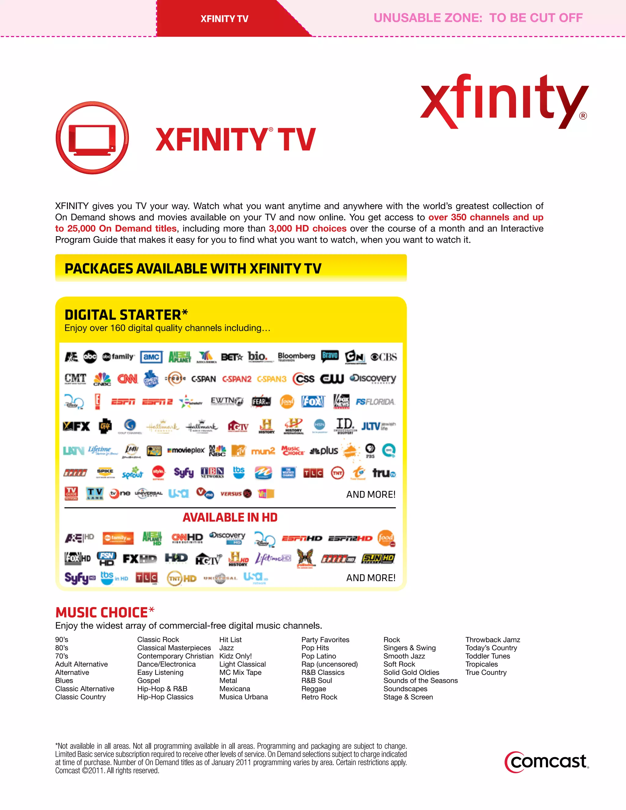 Welcome to Xfinity | PDF