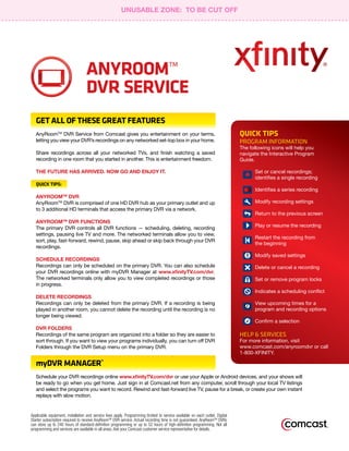 Welcome to Xfinity | PDF